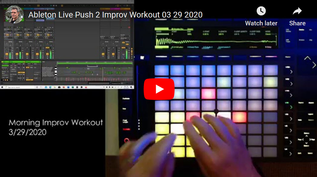 Improv with Ableton Live, Push 2 and Max for Live Devices FlexGroove ...