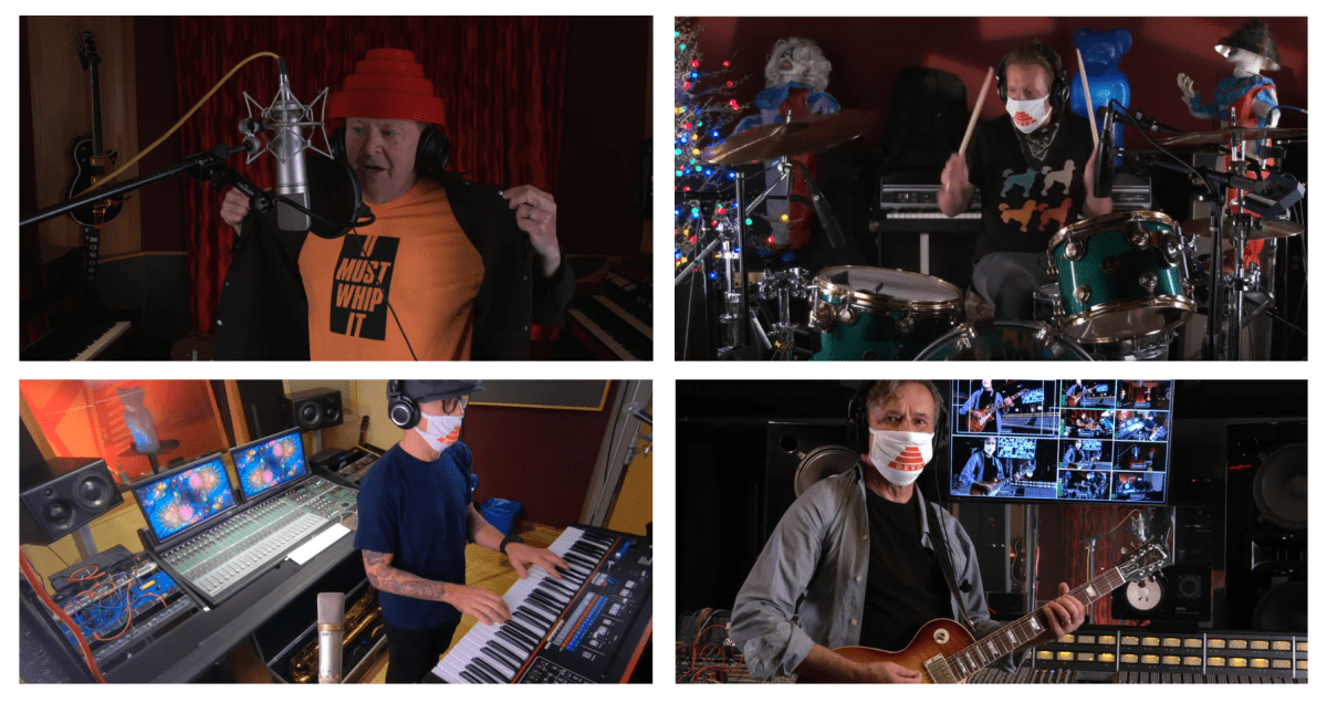 Members of DEVO Release New Videos of “Whip It” and “Jerkin Back and ...