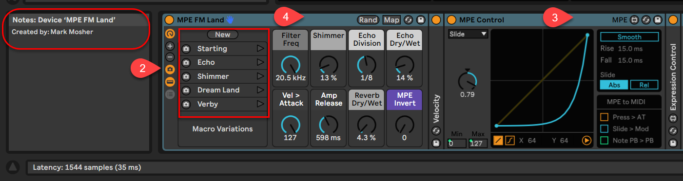 Patch Notes on My Ableton Live 11 MPE Factory Sounds + Live 11 MPE Tips ...
