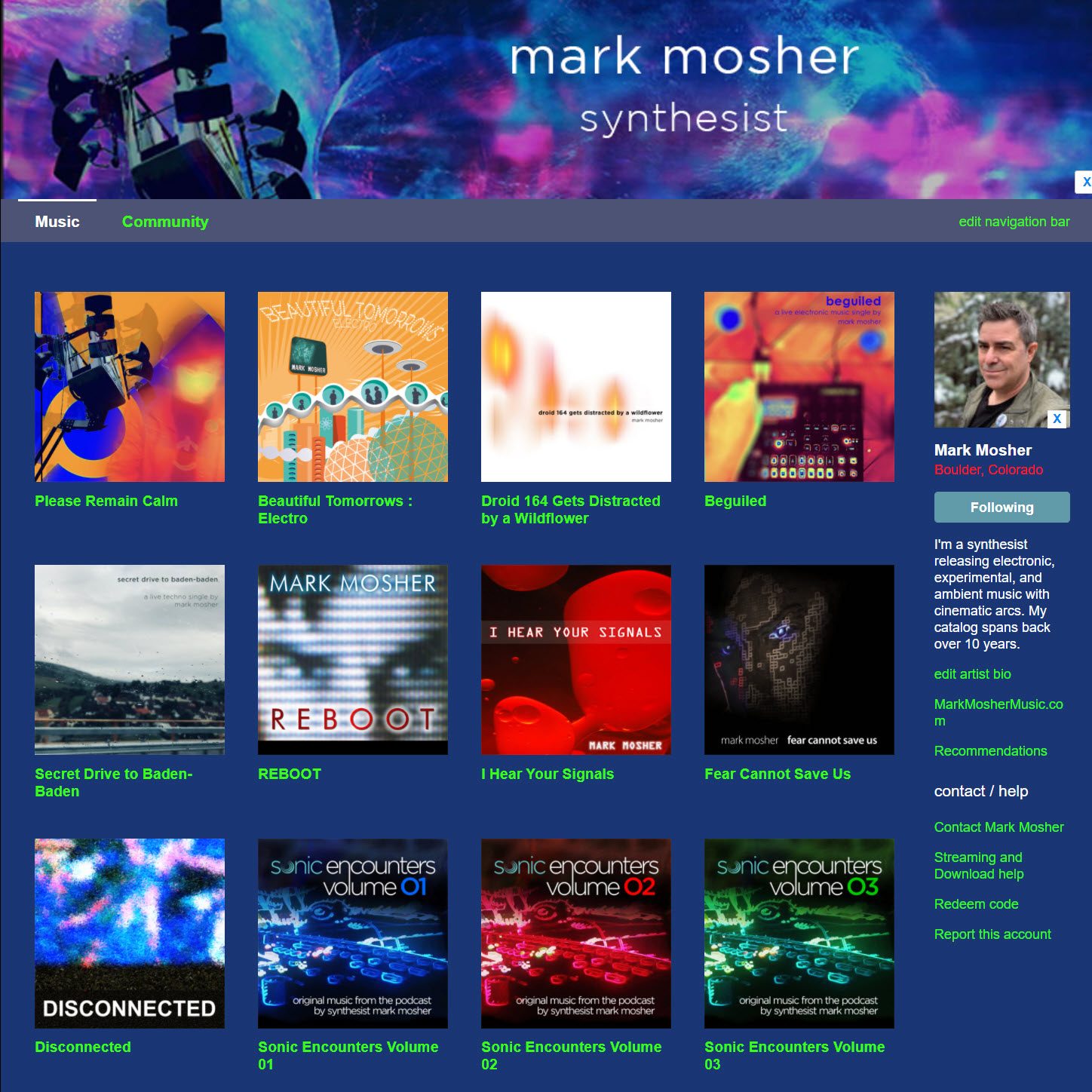 Projects – Mark Mosher