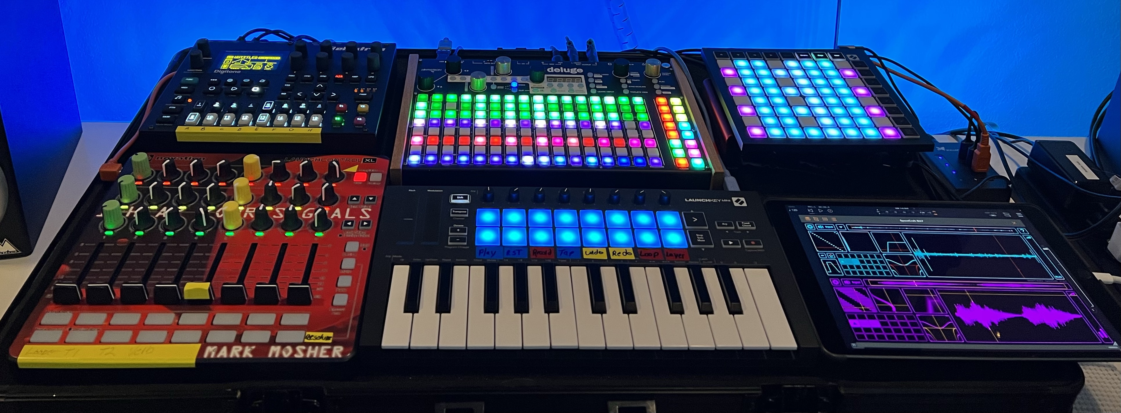 Buell Theater Balcony BTS Videos + Show Rig – Mark Mosher