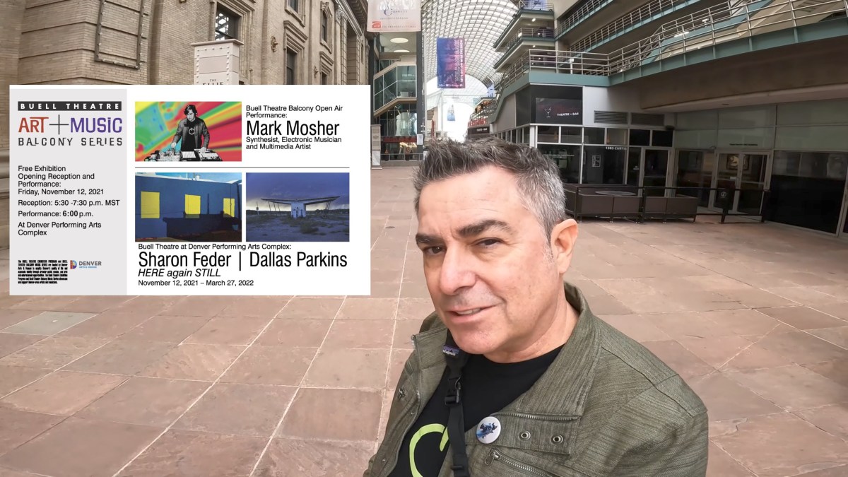 Buell Theater Balcony BTS Videos + Show Rig – Mark Mosher